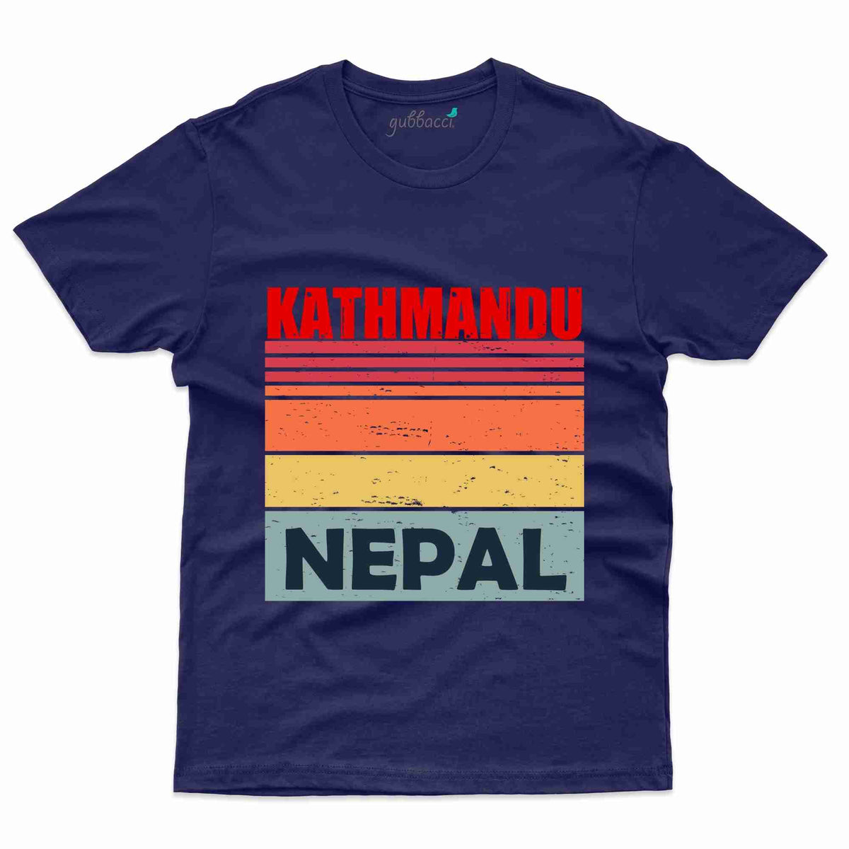 Kathmandu 2 T-Shirt - Nepal Collection | Gubbacci
