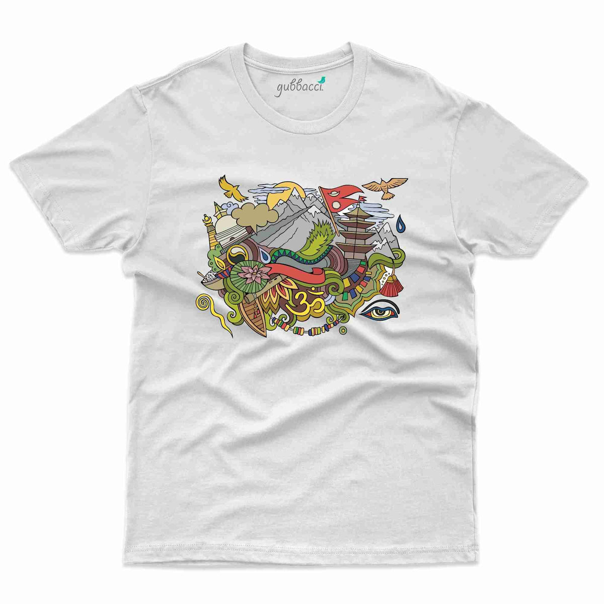 Nepal 3 T-Shirt - Nepal Collection | Gubbacci