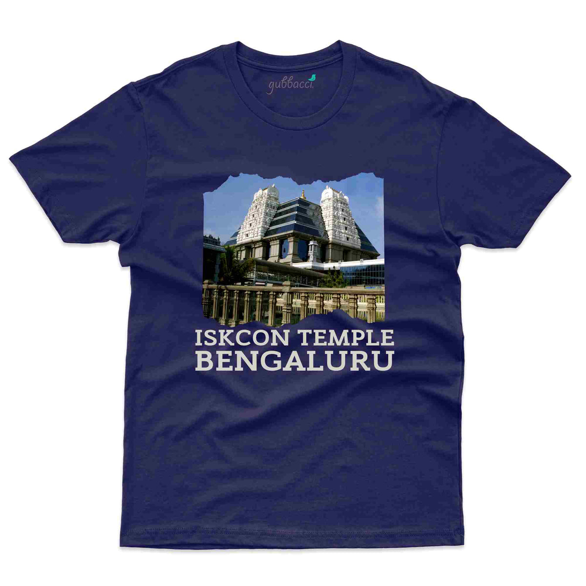 Iskcon Temple T-Shirt - Bengaluru T-Shirt Collection | Gubbacci