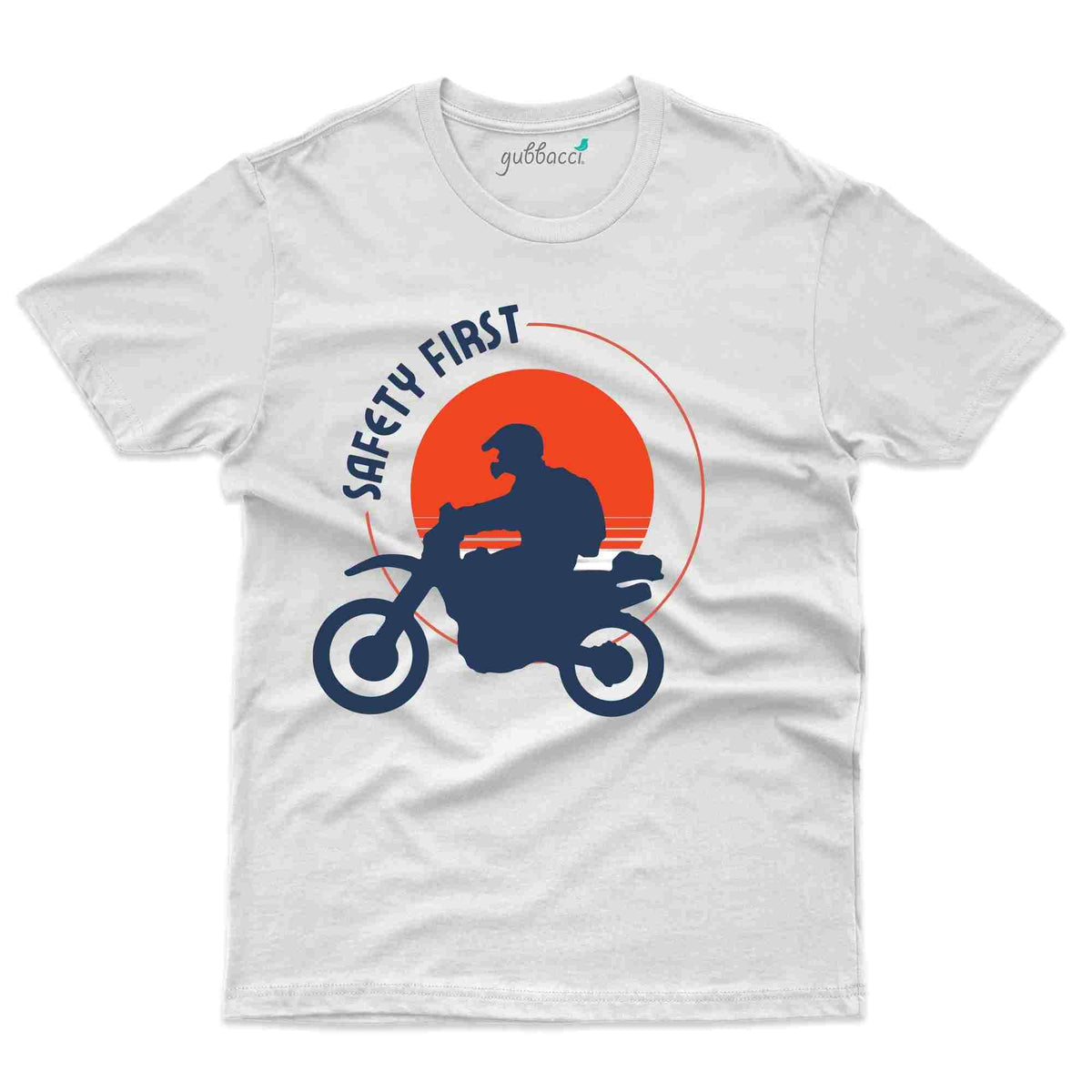 Safety First T-Shirt- Biker Collection | Gubbacci