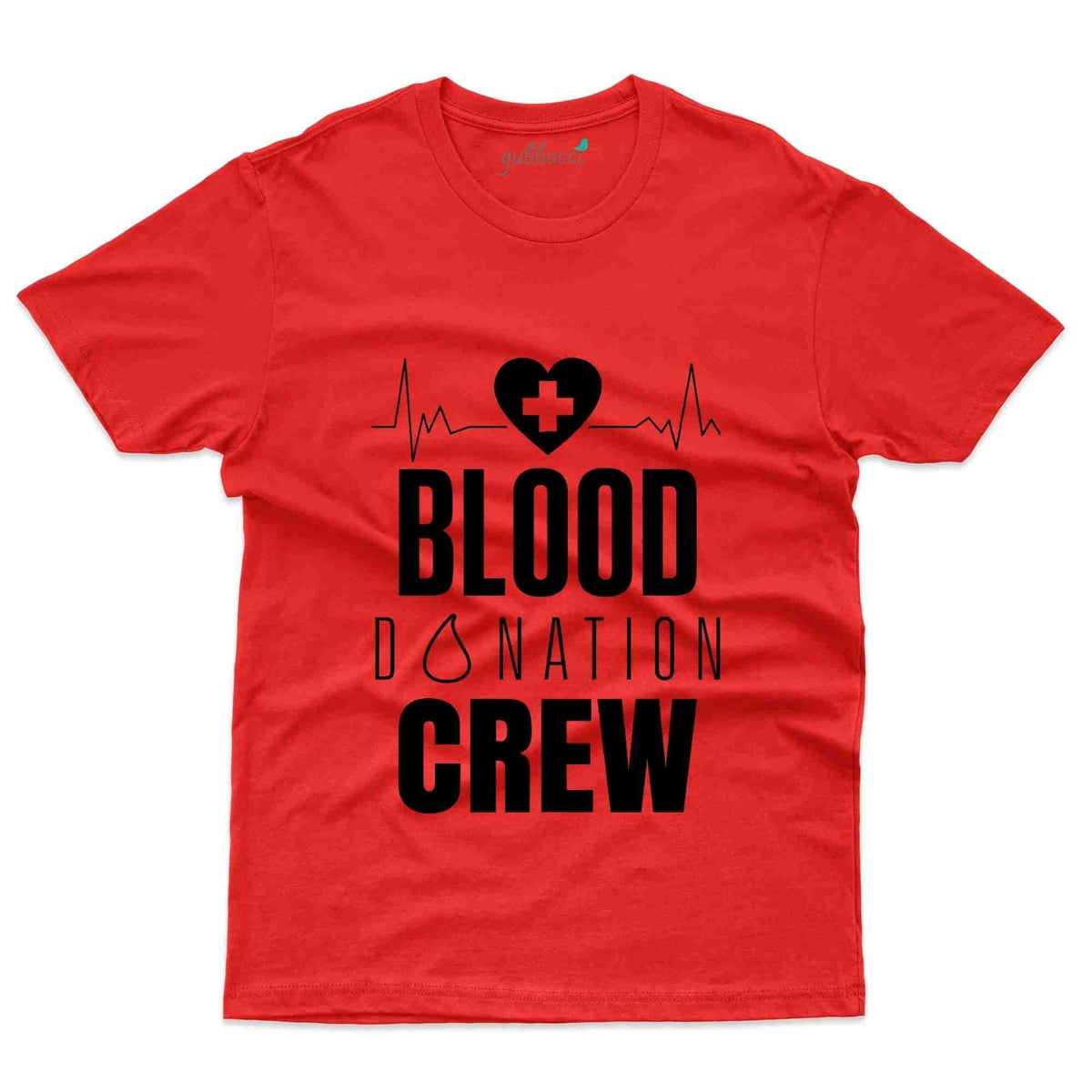 Blood Donation 80 T-Shirt- Blood Donation Collection | Gubbacci