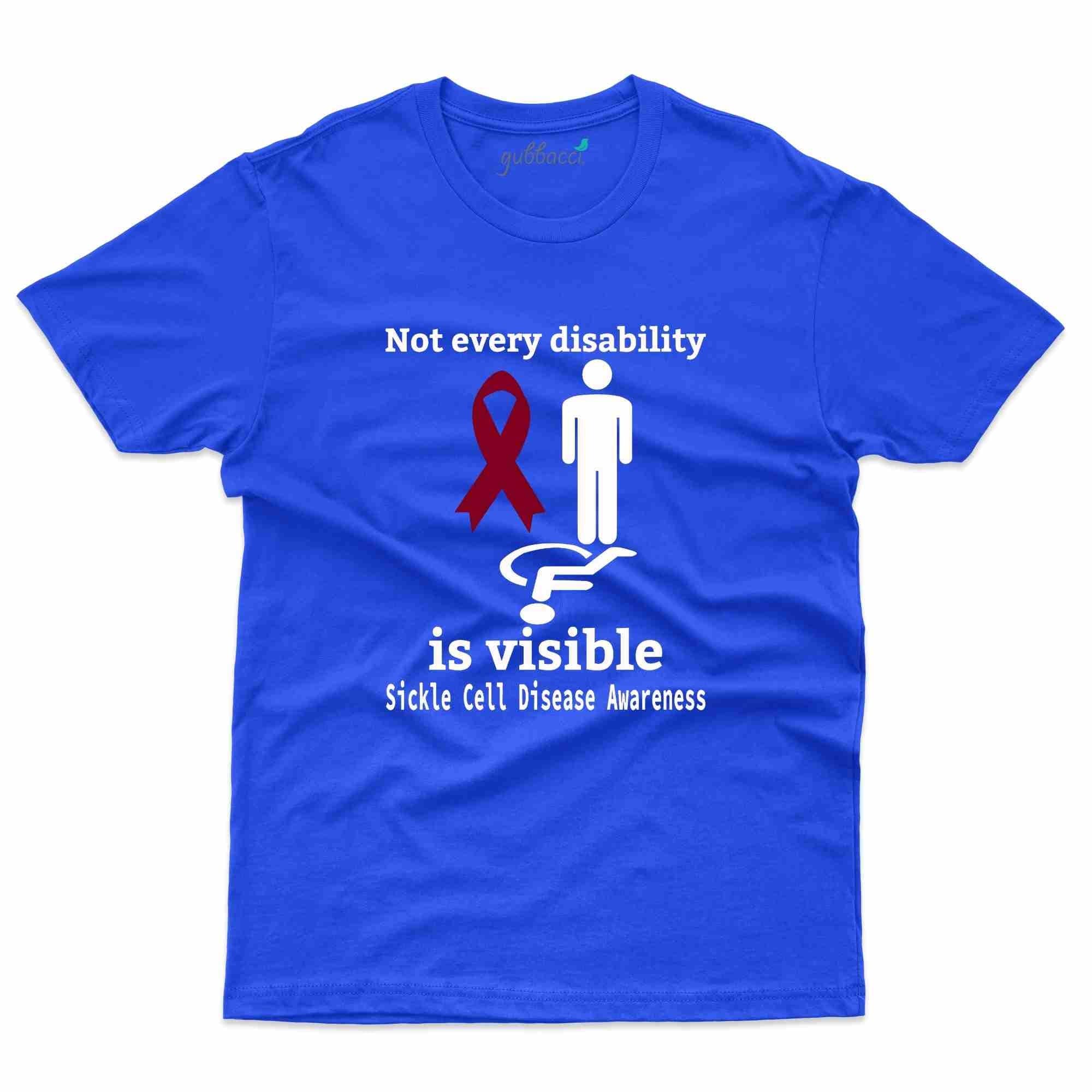 Disability T-Shirt- Sickle Cell Disease Collection | Gubbacci