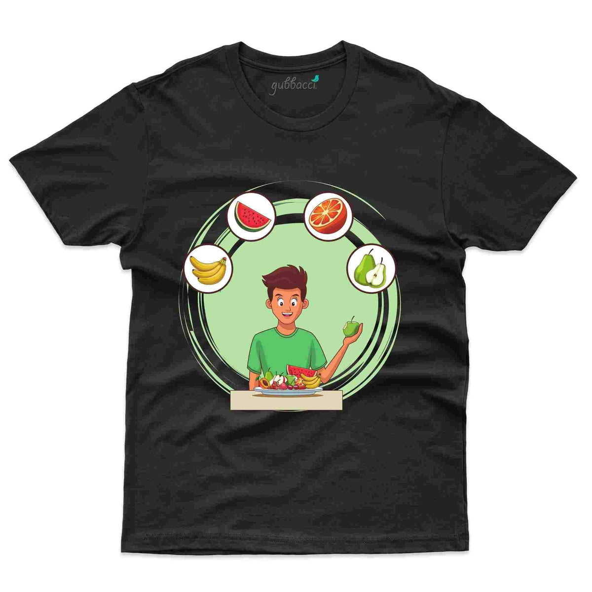 Fruits T-Shirt - Healthy Food Collection | Gubbacci
