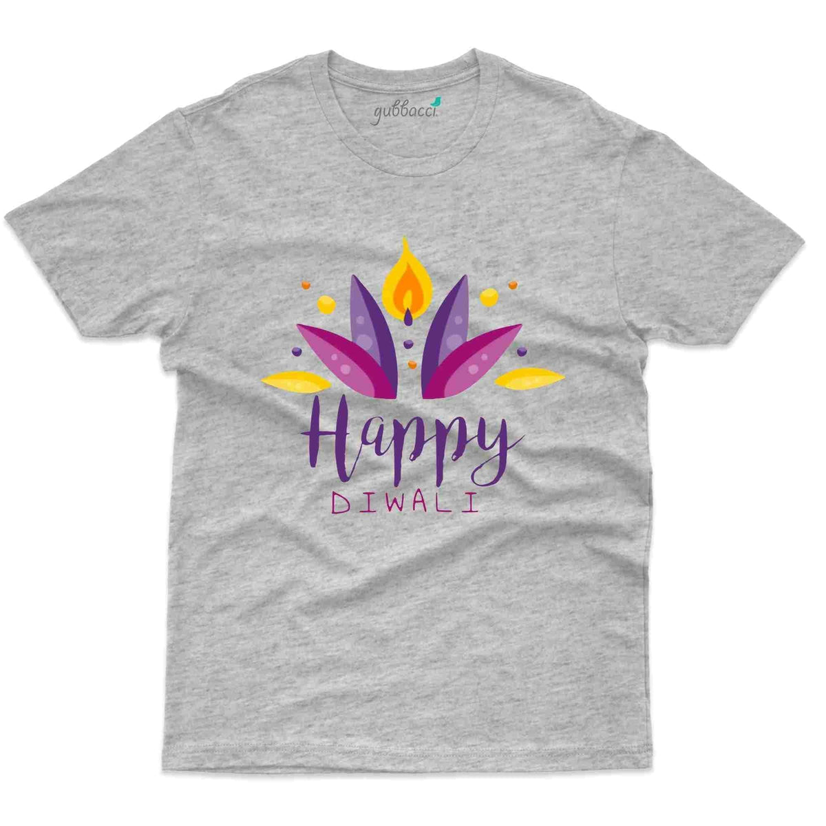 Happy Diwali Festival Special T-Shirt - Diwali Collection | Gubbacci