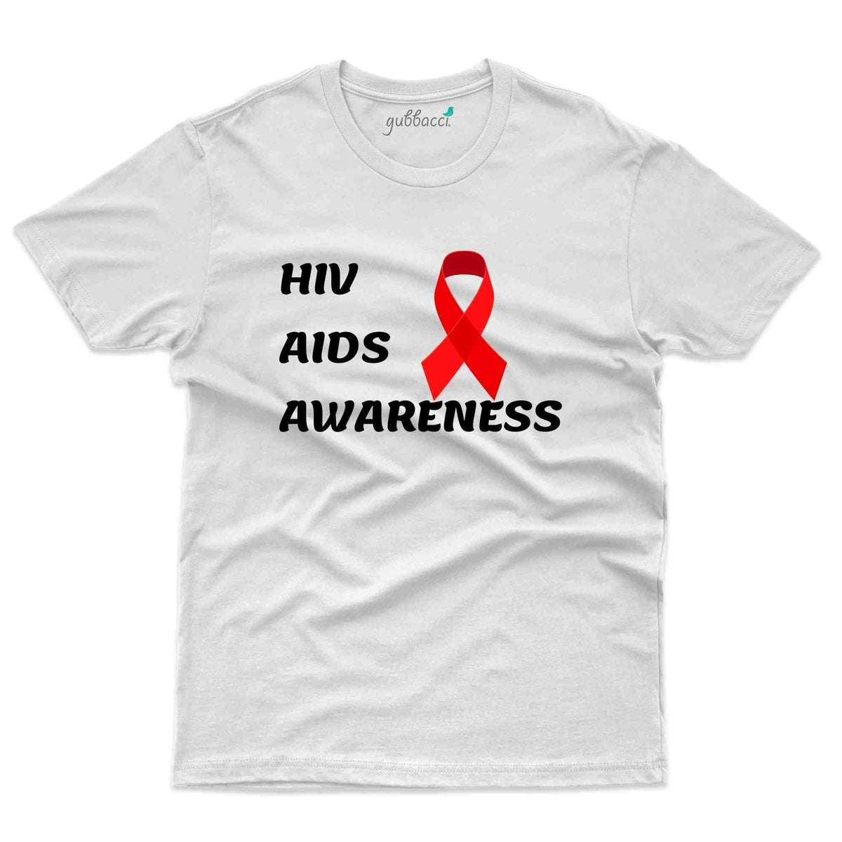 HIV T-Shirt - HIV AIDS Collection | Gubbacci
