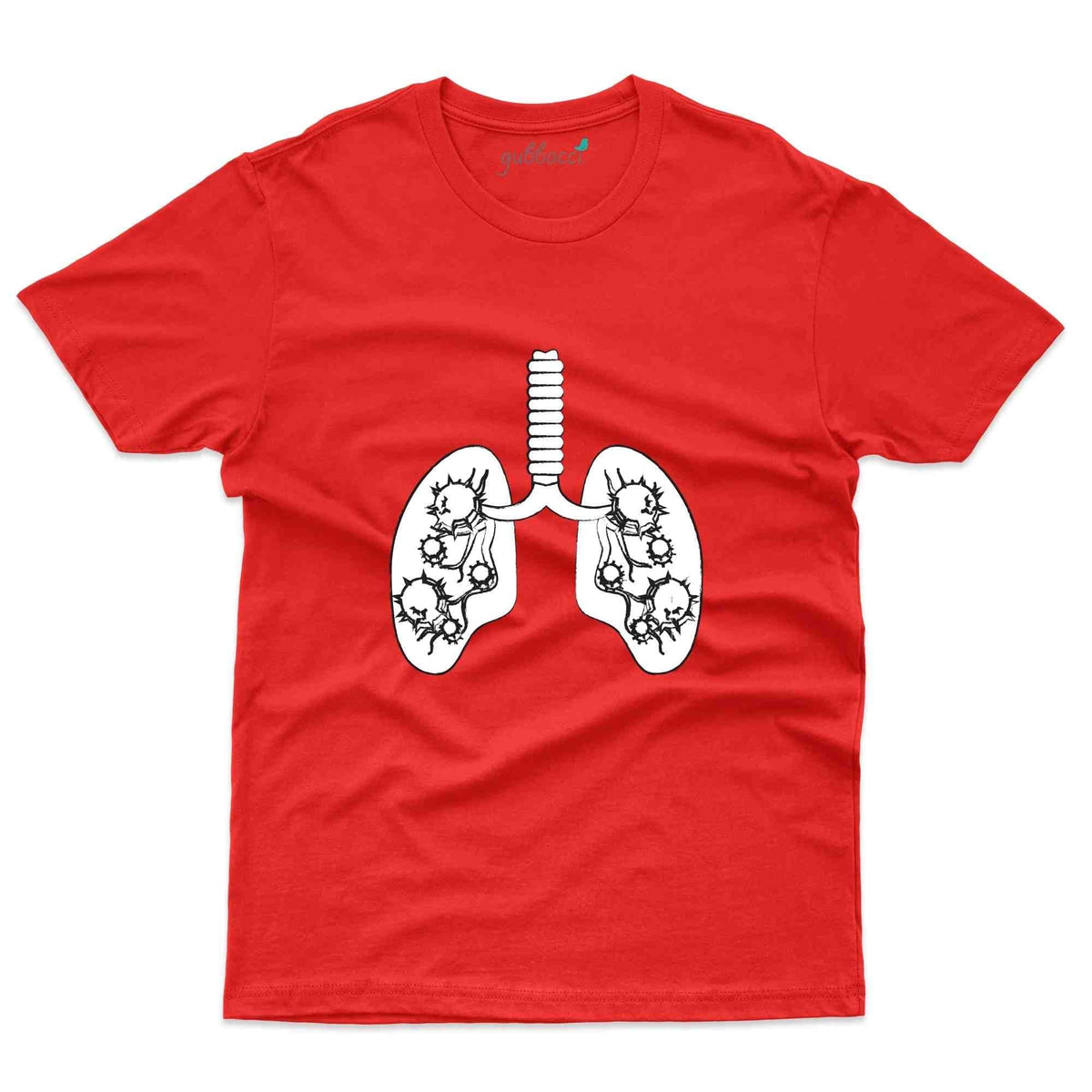 Lungs 2 T-Shirt - Tuberculosis Collection | Gubbacci