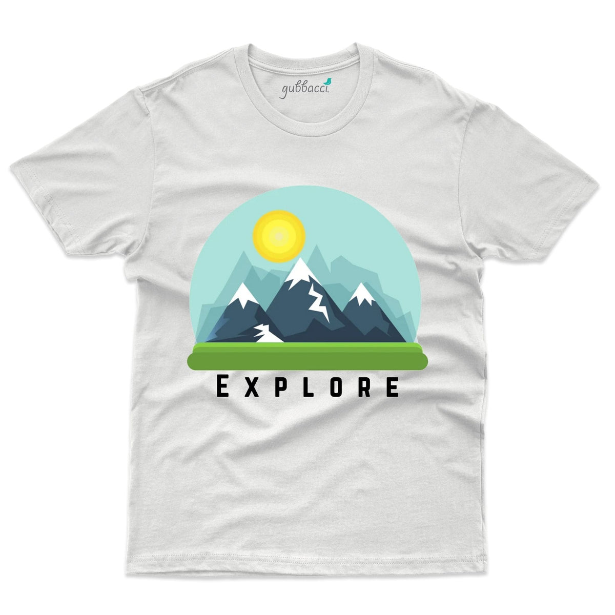 Mountain Explore T-Shirt - Explore Collection | Gubbacci
