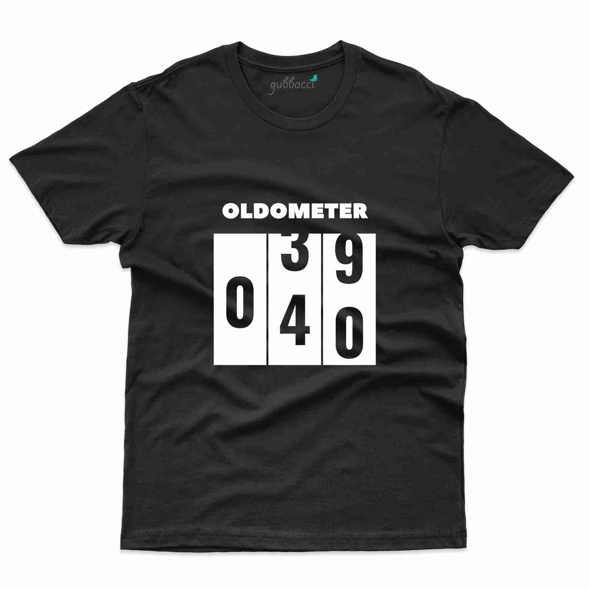 Oldometer T-Shirt - 40th Birthday Tee Collection | Gubbacci