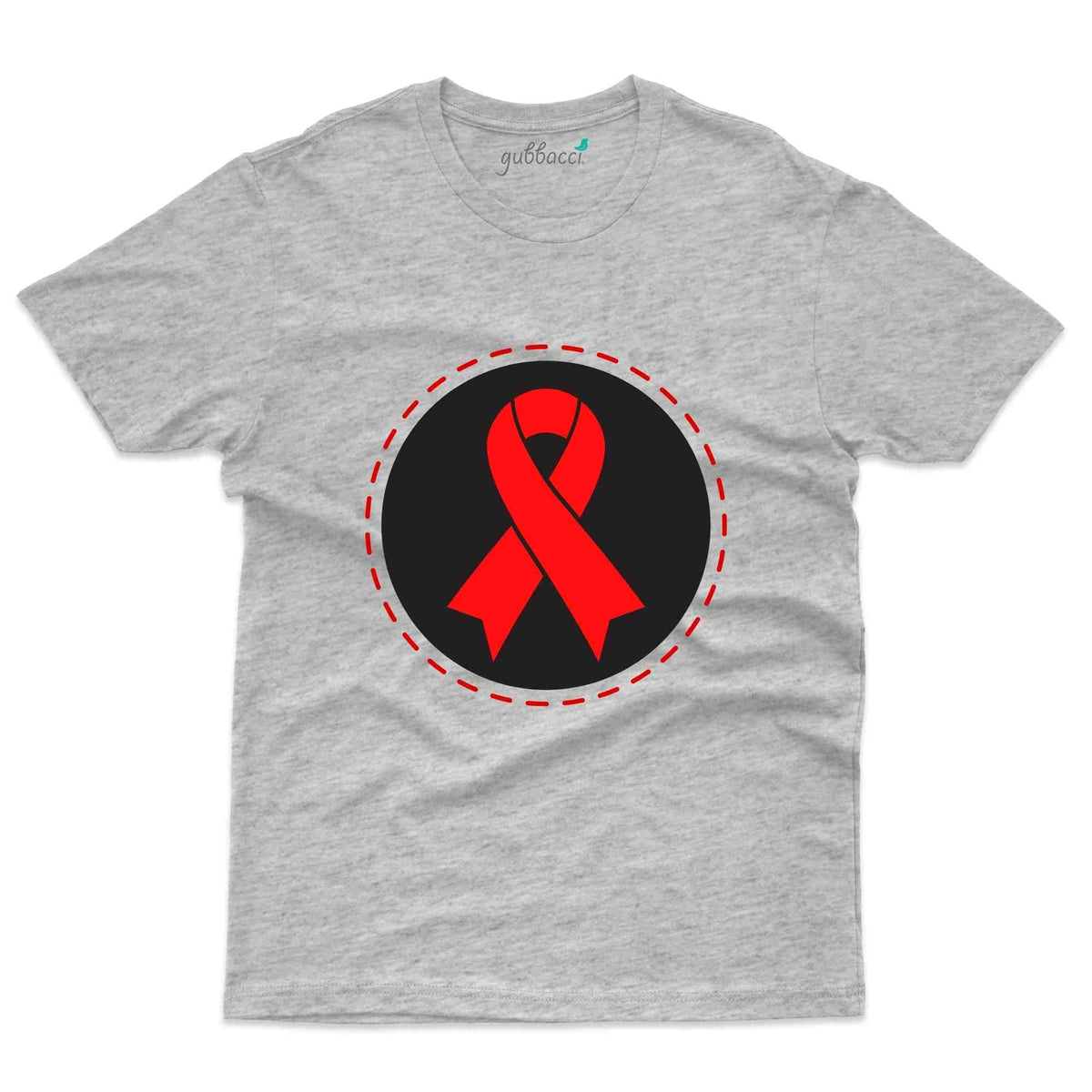 Red Ribbon 3 T-Shirt - Tuberculosis Collection | Gubbacci