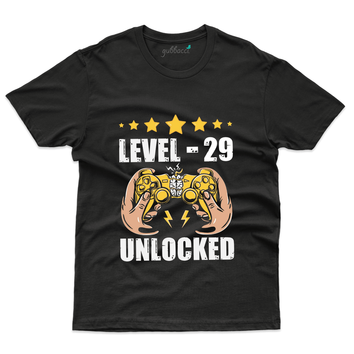 Unisex Level Unlocked 29 T-Shirts - 29 Birthday Collection | Gubbacci