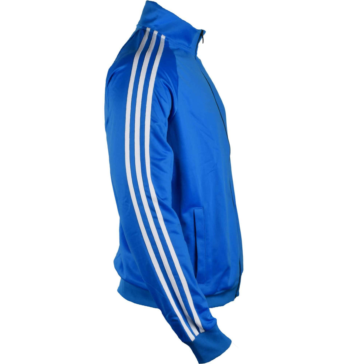 Customisable Adidas Blue Track Top (Min Qty 25 Pcs) | Gubbacci